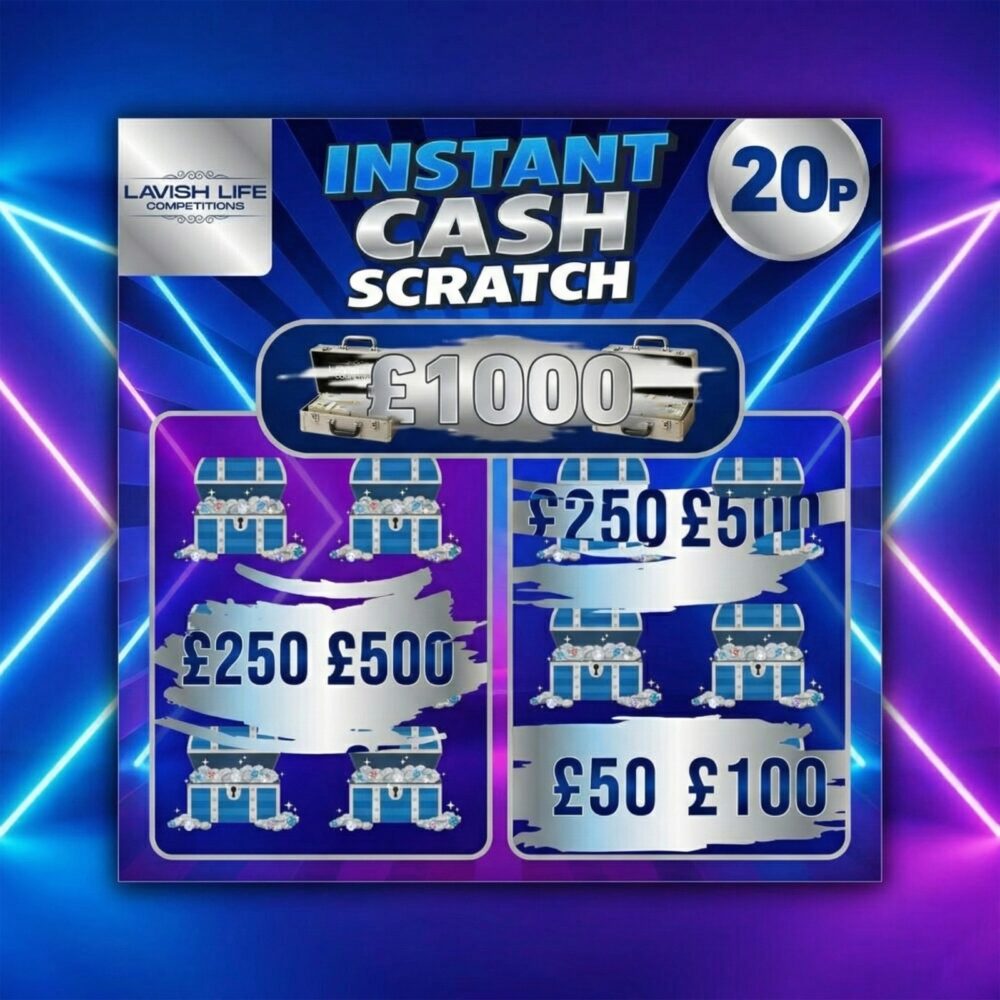 INSTANT CASH SCRATCH - WIN UP TO £1000 INSTANTLY + £500 END PRIZE!#36 ...